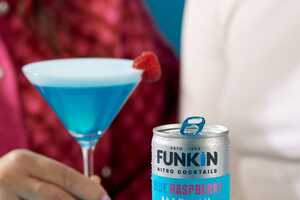Blue Raspberry Martinis : Blue Raspberry Martinis