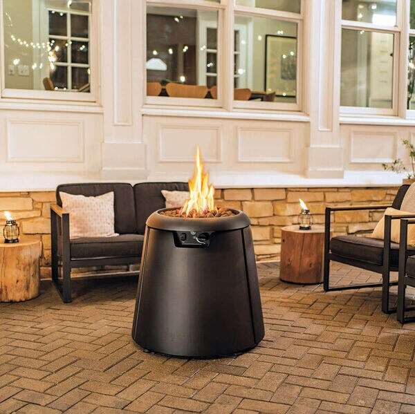 Modular Fire Pits : Customizable Propane Gas Fire Pit