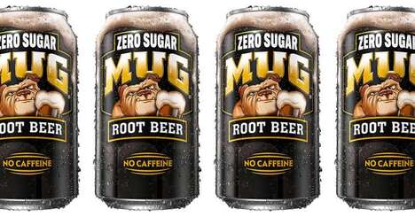 Nostalgic Sugar-Free Sodas : MUG Root Beer Zero Sugar