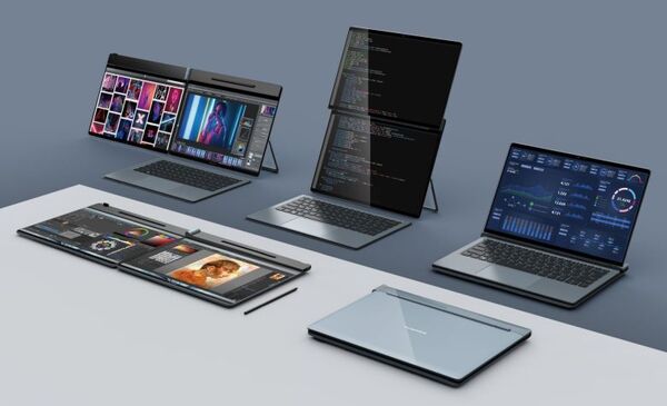 Modular Display Laptop Concepts : Compal DualFlip laptop