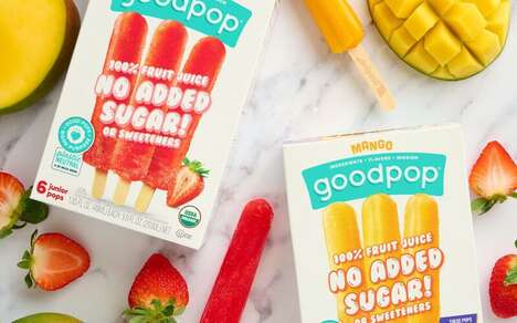 Fruit-First Frozen Treats : GoodPop Junior Pops