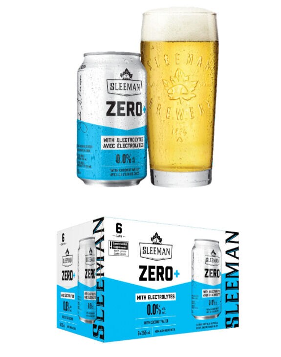 Zero Alcohol Functional Beer : Sleeman Zero+