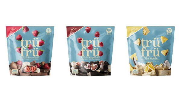 Guilt-Free Frozen Fruit Snacks : frozen fruit snack range