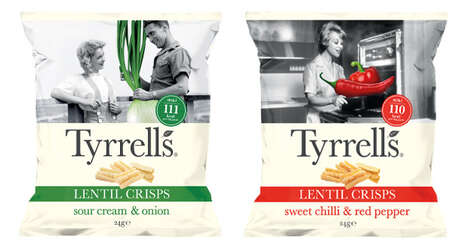 Flavorful Better-for-You Lentil Crisps : Tyrrells Lentil Crisps