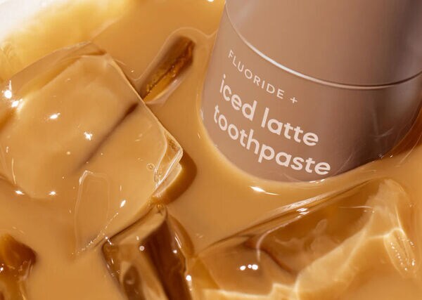 Latte-Flavored Toothpastes : Iced Latte Toothpaste
