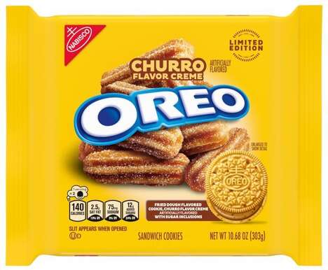 Dusted Dessert-Flavored Cookies : churro oreo