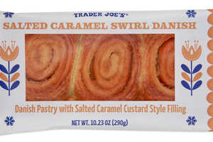 Swirled Salted Caramel Danishes : Salted Caramel Swirl Danish