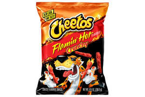 Rebranded Spicy Chip Brands : flamin hot 1