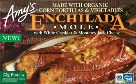 Regional Organic Frozen Meals : Amy’s Kitchen organic entrees