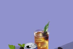 Relaxing THC-Infused Iced Teas : blackberry rooibos