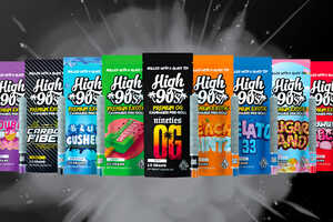 Nostalgia-Branded Cannabis Products : HIGH 90'S