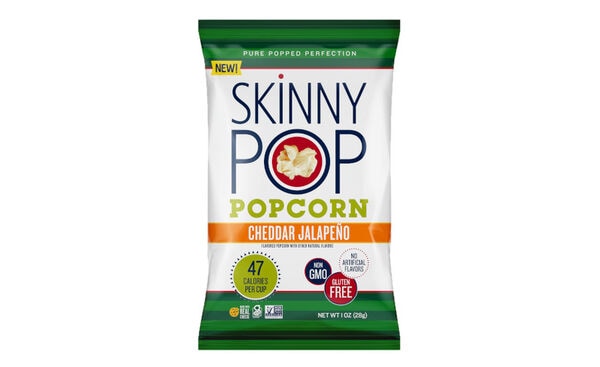 Spicy Cheddar Popcorn Snacks : SkinnyPop Popcorn Cheddar Jalapeño