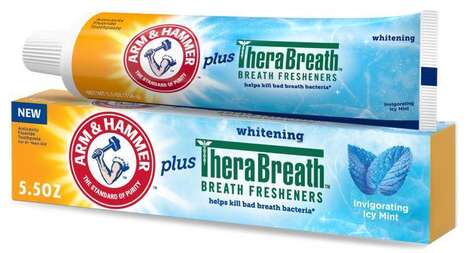 Collaborative Oral Rinse Toothpastes : Arm & Hammer Plus TheraBreath ...