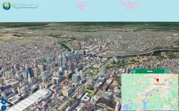 Geography Guessing Games : TopoGuesser