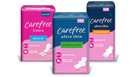 Mother-Targeted Menstrual Pads : Carefree pads