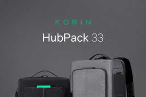 Pocket-Packed Antitheft Travel Bags : Korin HubPack 33