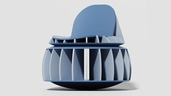 Dynamic Movement Chairs : Wobbl rocking chair