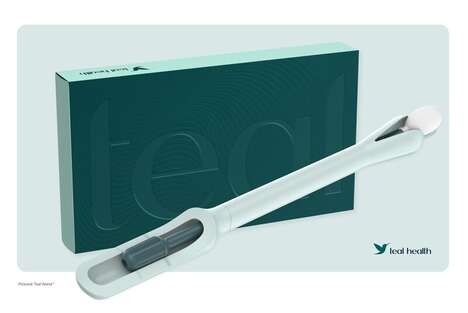 At-Home Self-Screening Wands : Teal Wand