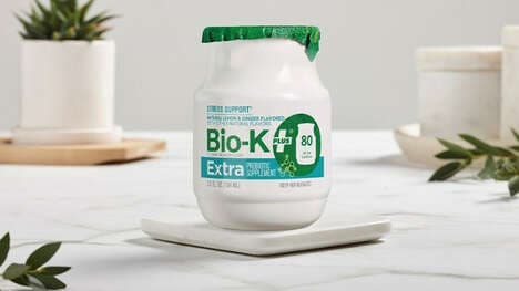Stress-Combating Probiotic Supplements : Bio-K Plus Extra Stress Support