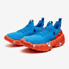 Eyeball Motif Bulbous Sneakers : enerzy running shoe