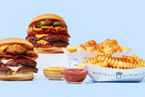 Barbecue-Themed Burger Menus : Smoky BBQ Menu