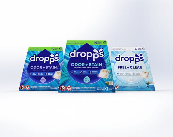 Biobased Cleaning Pod Expansions : Dropps