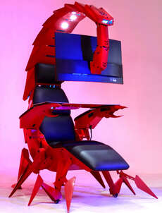 Scorpion-Like Gaming Chairs : SK Scorpion
