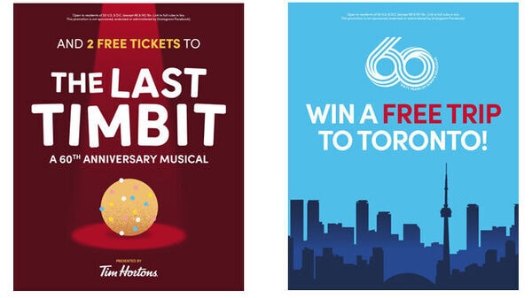 Cafe Brand Musical Promotions : Tim Hortons 60th anniversary