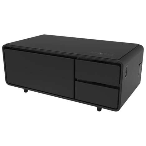 Automatic Smart Coffee tables : smart coffee table black