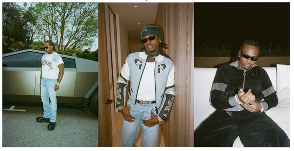 Rapper-Collaborative Streetwear Capsules : p by gunna collection