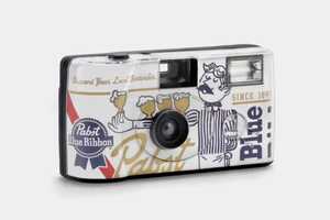 Beer-Branded Disposable Cameras : Retrospekt x PBR