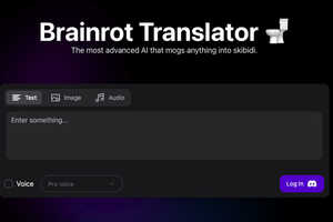 AI Youth Lingo Translators : The Brainrot Translator