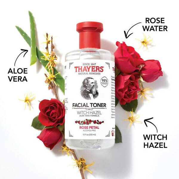 Rose Petal-Infused Facial Toners : Rose Petal Facial Toner