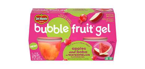 Popping Boba Fruit Snacks : Bubble Fruit Gel Cups