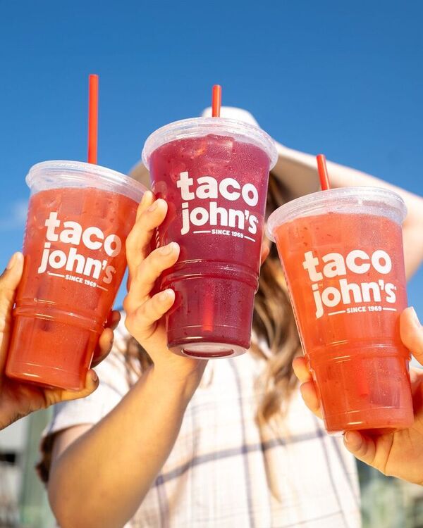 Freshly Prepared Lemonade Drinks : Taco John’s lemonade beverages
