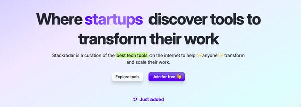 Tech Stack-Optimizing Tools : Stackradar