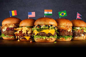 Globally Inspired Burgers : World Burger Tour