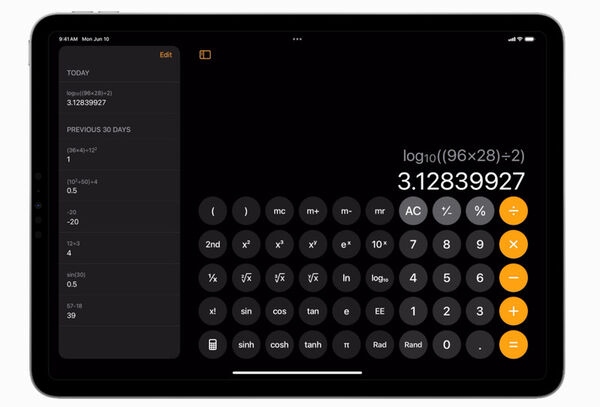 Tablet-Friendly Calculator Tools : calculator app