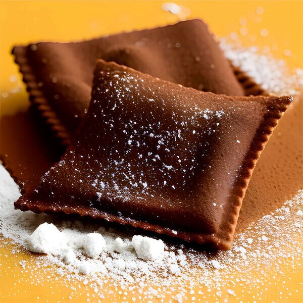 Chocolate Ravioli Desserts : chocolate ravioli