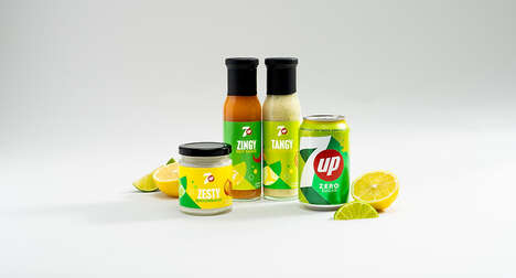 Zesty Soda-Inspired Condiments : condiment range
