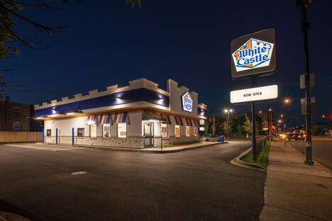 Late-Night Fast Food Restaurants : night castle