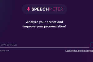 Speech-Improving Vocal Tools : speech meter