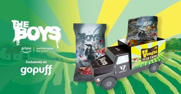 Superhero Series Snack Trucks : Gopuff x Prime Video