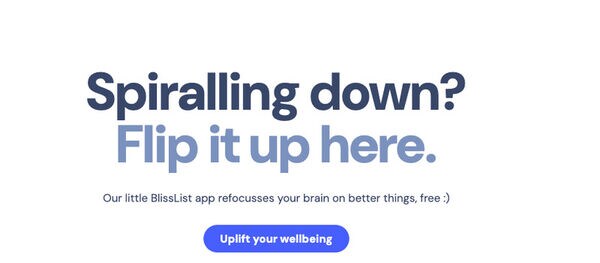 Bite-Sized Daily Wellness Actions : blisslist