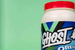 Minty Cookie Protein Powders : GHOST WHEY x OREO MINT