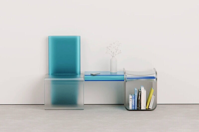 Multipurpose Polycarbonate Furniture : Push Fit Chair