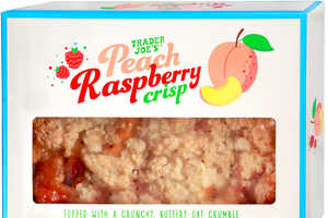 Buttery Peach Raspberry Crisps : Peach Raspberry Crisp