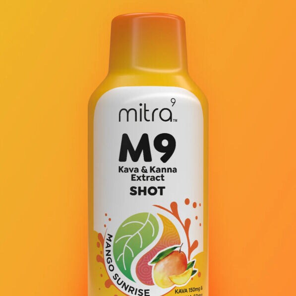 Kava-Infused Kanna Shots : Mango Sunrise Extract Shot