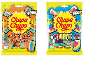 Soft-Textured Sour Candies : Chupa Chups Sour candy