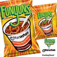 Ramen-Flavored Onion Rings : Funyuns x Maruchan